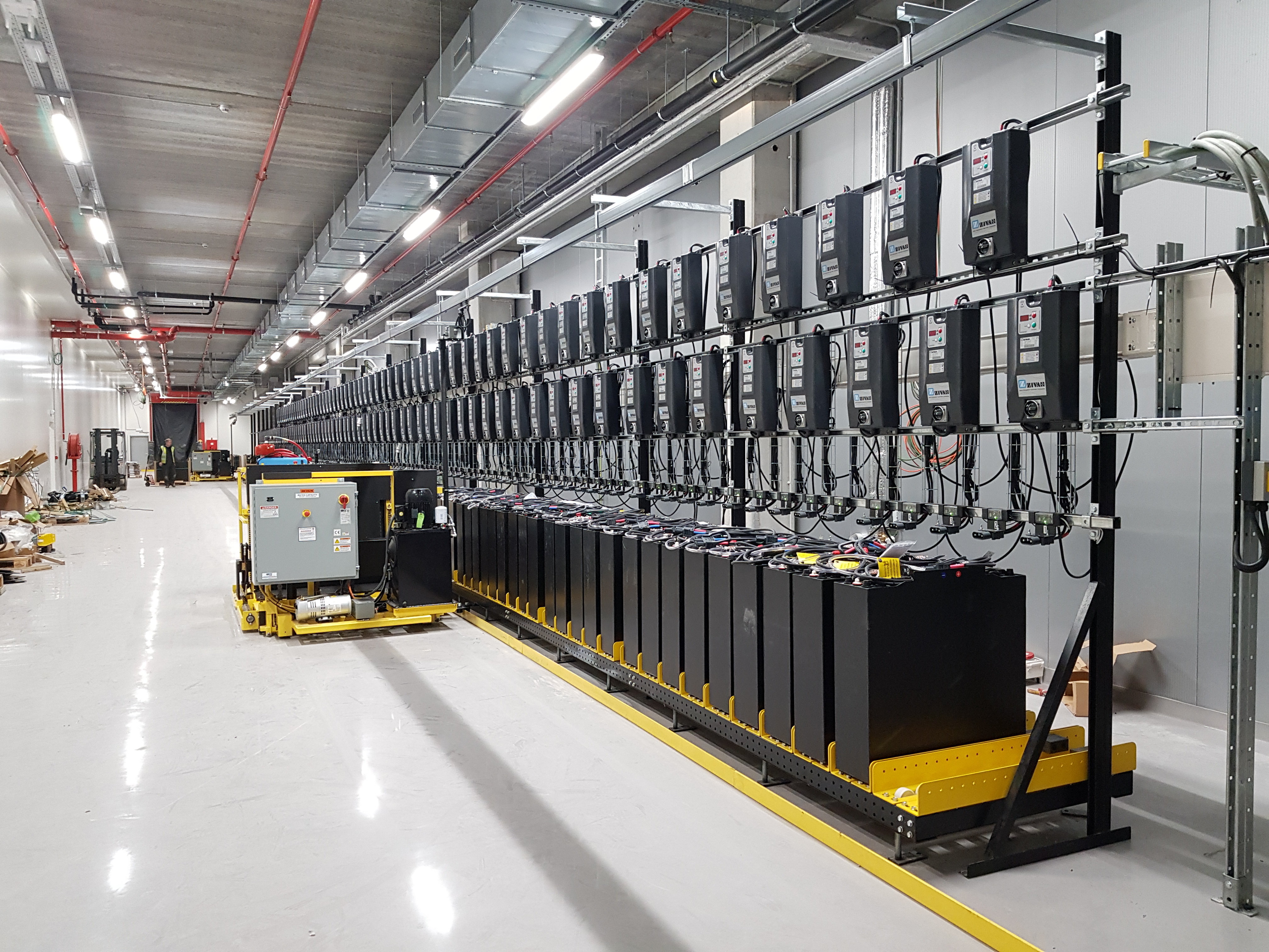 Smarter Charging for Industrial Fleets: ZIVAN’s Recharge Room Solutions