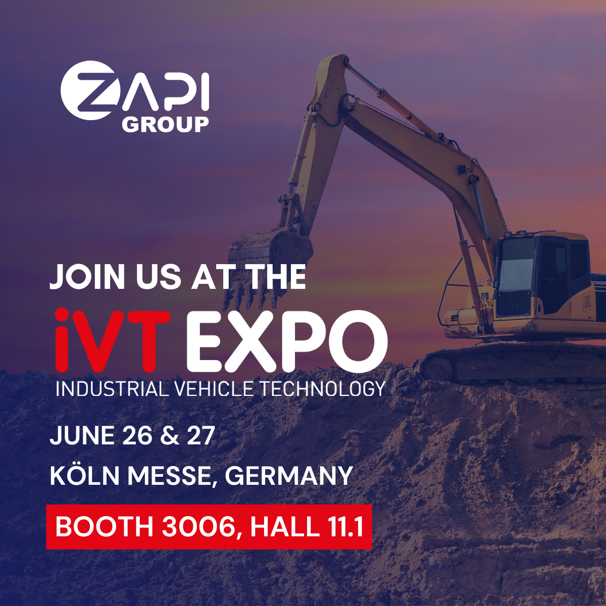 ZIVAN at iVT Expo in Cologne, 26th-27th June